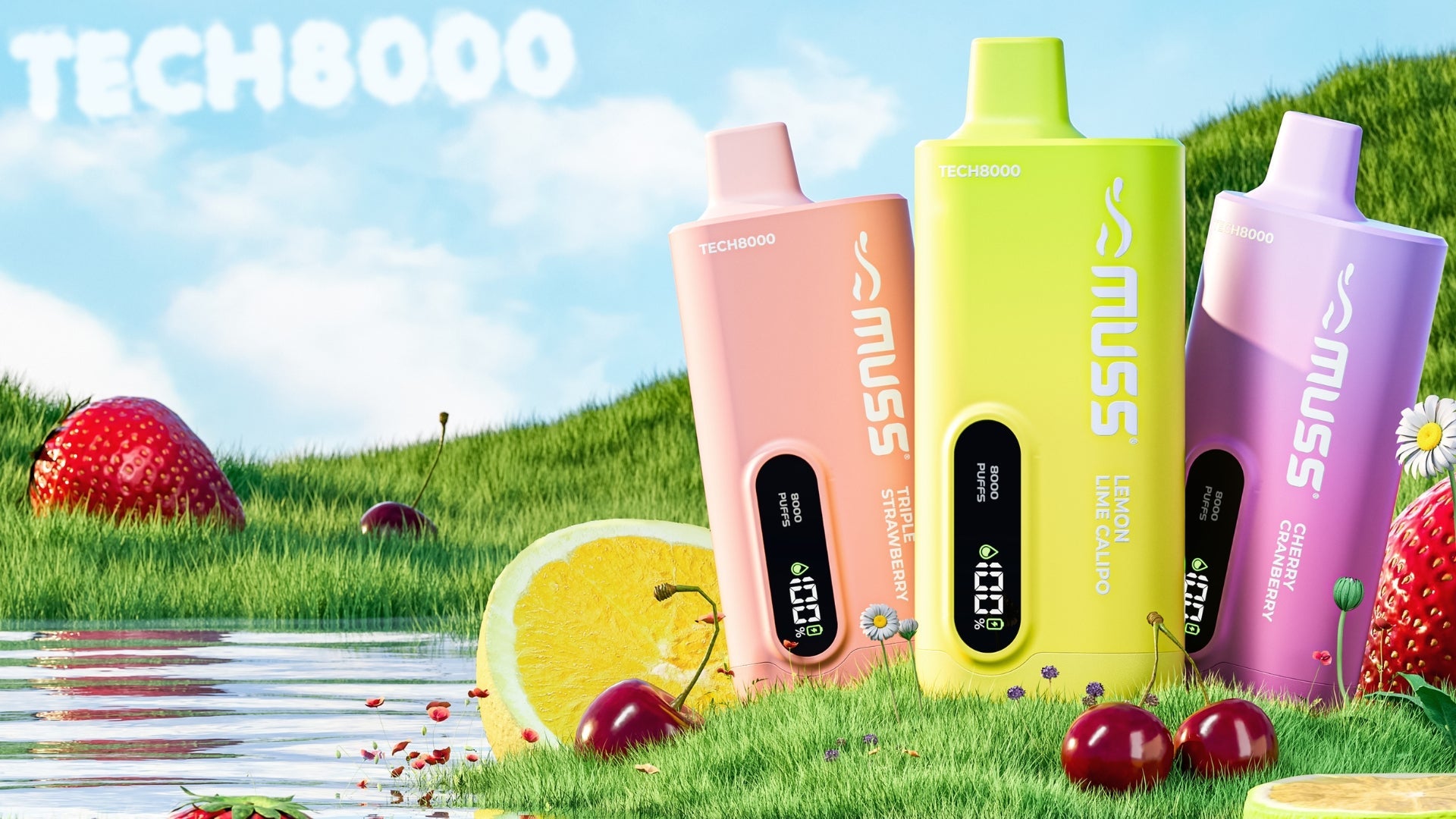 Caja Vaper Desechable Muss Tech 8000 – Vaper Stock